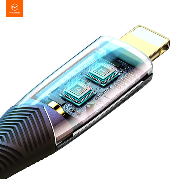 خرید کابل شارژ هوشمند لایتنینگ مک دودو مدل MCDODO CA-8060 طول 120 ...