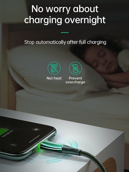 خرید کابل شارژ هوشمند لایتنینگ مک دودو مدل MCDODO CA-8060 طول 120 ...