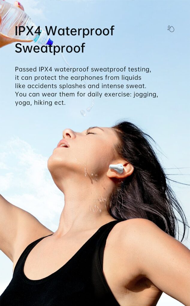 خرید هندزفری بلوتوث ایرپاد مک دودو مدل MCDODO HP-804 دارای حذف نویز ENC و کابل شارژ - جانبی 360