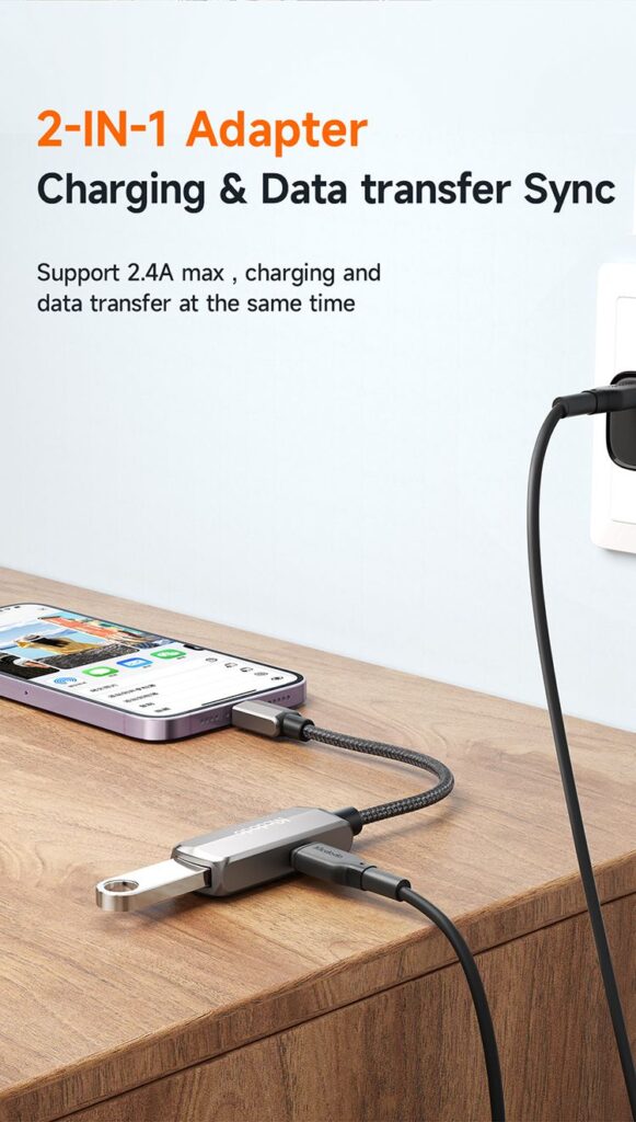 خرید تبدیل هارد لایتنینگ به USB-A + لایتنینگ مک دودو مدل MCDODO CA-2690 ...