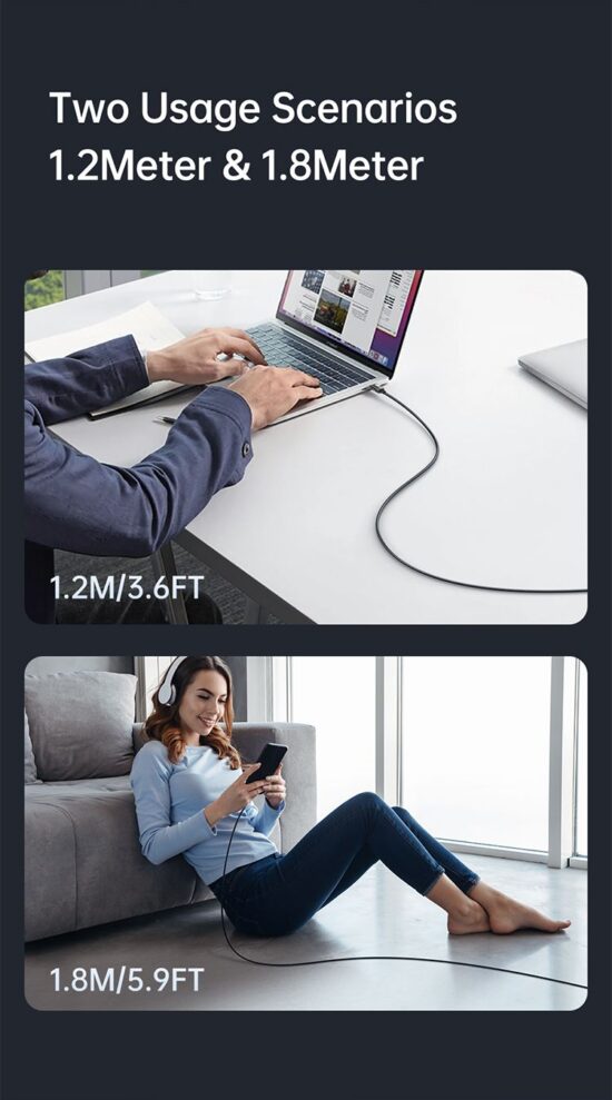 خرید کابل شارژ هوشمند USB به تایپ سی 100 واتی مک دودو مدل MCDODO CA ...