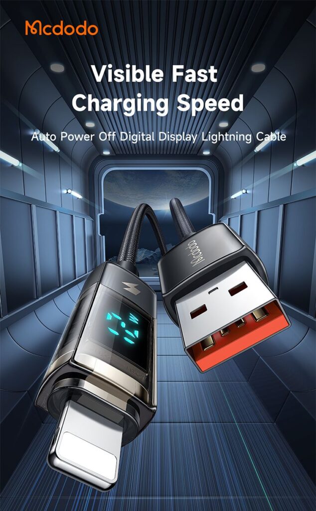 خرید کابل شارژ قطع کن دار لایتنینگ مک دودو مدل MCDODO CA-3620 طول 1.2 ...
